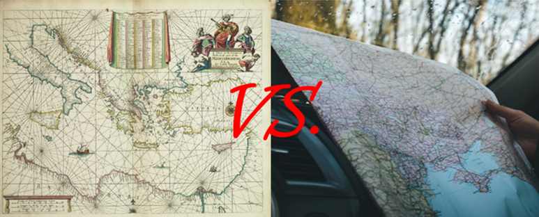 Charts vs. Maps: A battle to the depth – Sea Stories and other lies